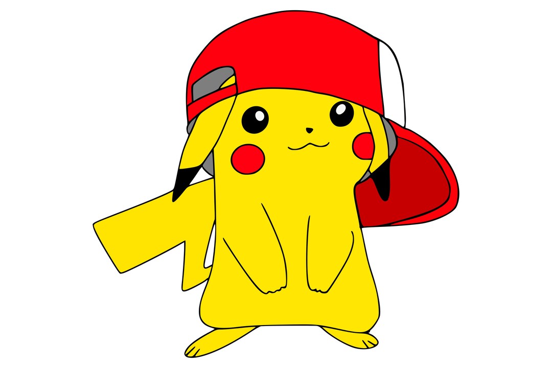 Pikachu Layered SVG PNG JPEG Pokemon Cricut Cut File High - Etsy