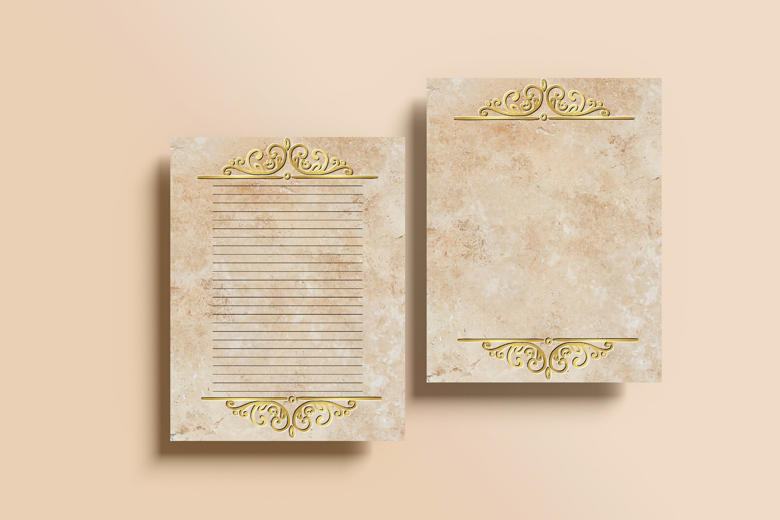 Parchment Printable Paper / Printable Stationery / Parchment Paper ...