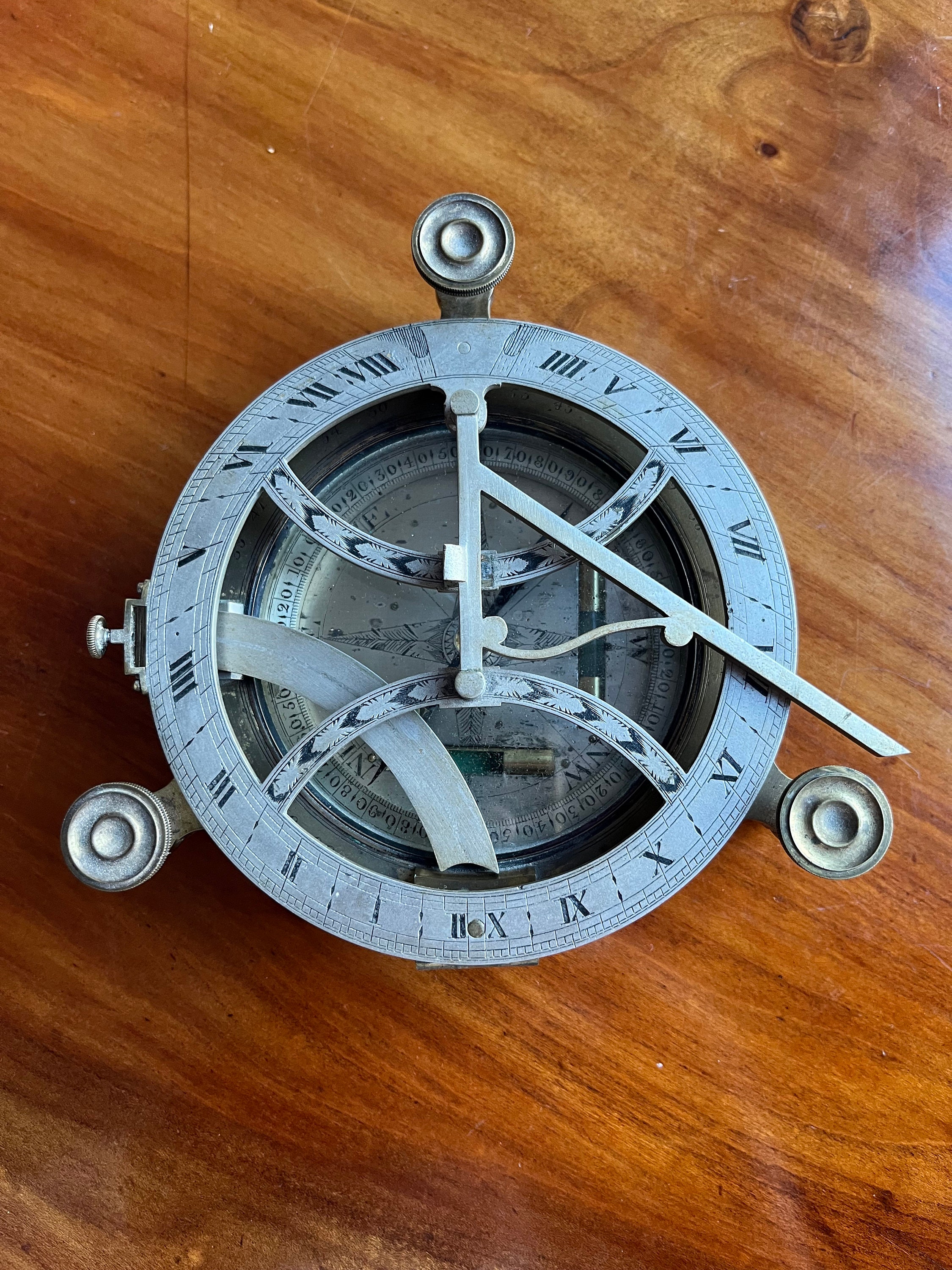 Antique Large Universal Sundial Circa 1800 Nobel Prize Winner - Etsy