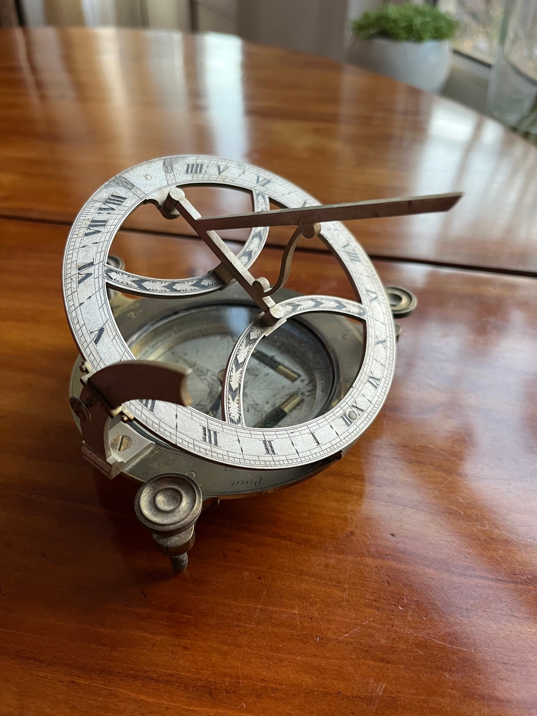 Antique Large Universal Sundial Circa 1800 Nobel Prize Winner Pyotr ...