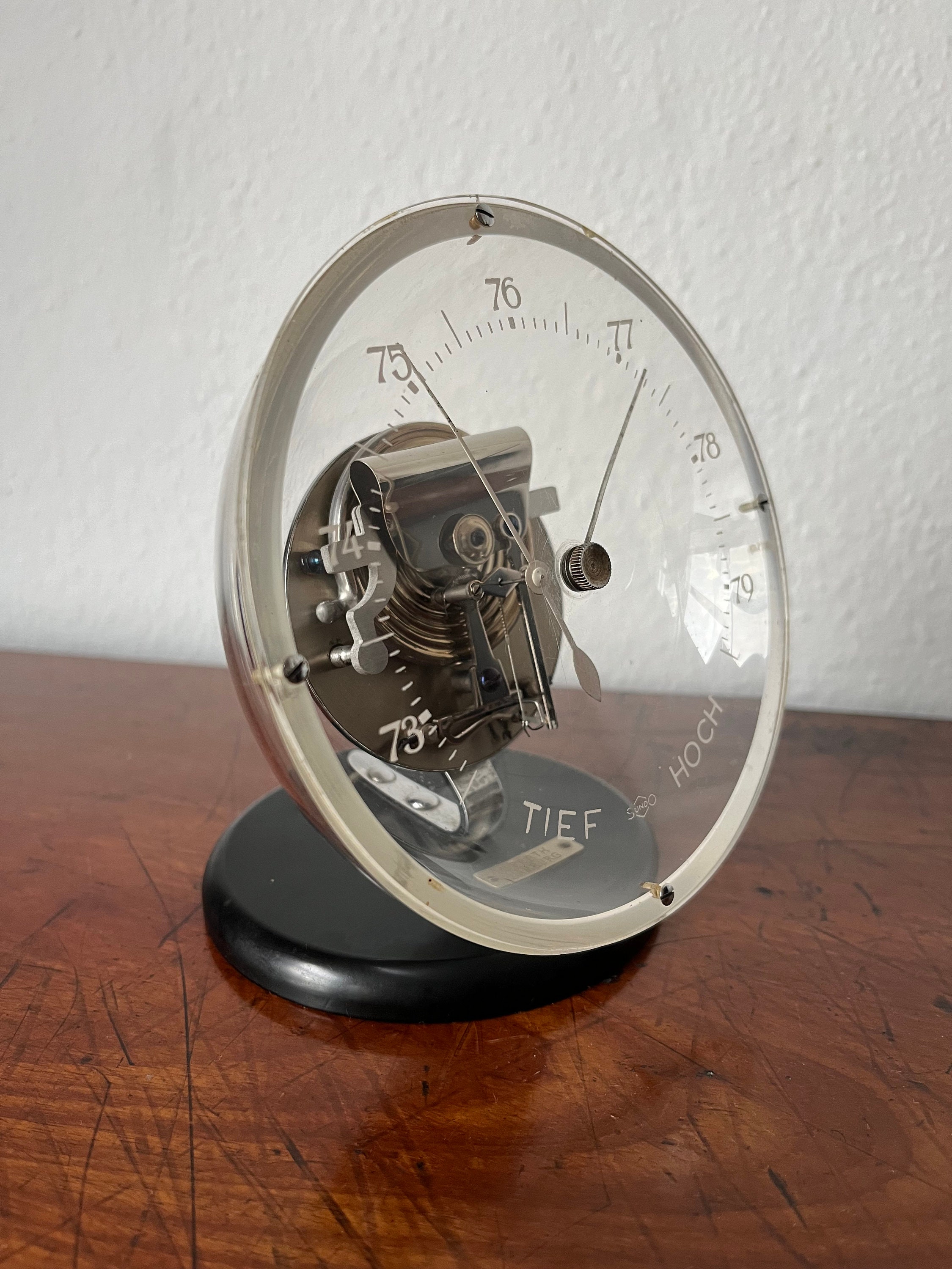 Rare Art Deco Sundo Barometer C. Plath Hamburg Circa 1935 - Etsy
