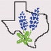 Texas and Bluebonnets Cross-stitch Pattern [PDF] - Etsy