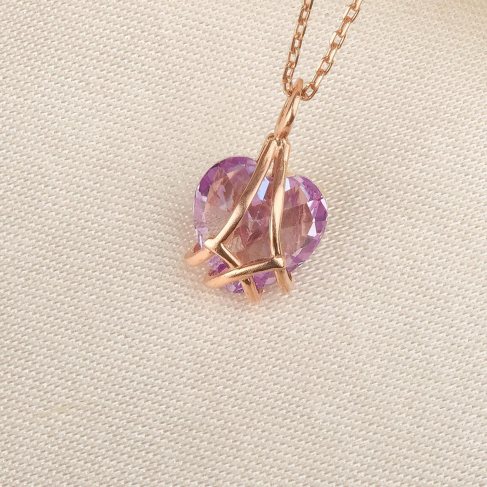 Diamond Castle Heart Necklace 925 Sterling Silver Best Friend Necklace ...