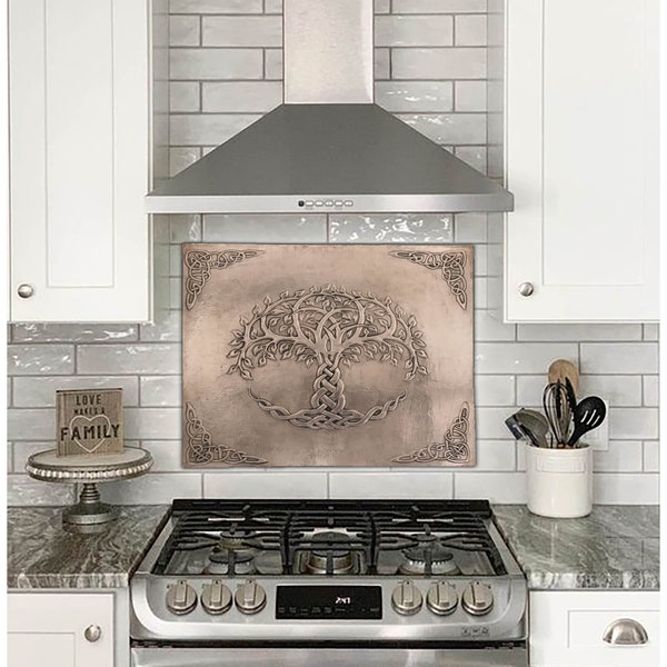 Tree of Life Tile Backsplash - Etsy