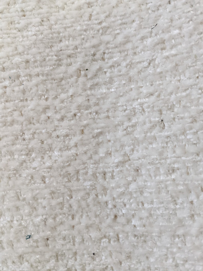 0.62 Yards Dorado Snow in Crypton Home Finish Remnant Stain Resistant ...