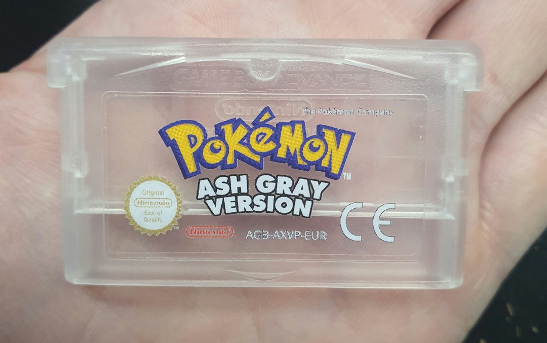 Gameboy Pokemon Ash Gray Cartridge Sticker clear - Etsy