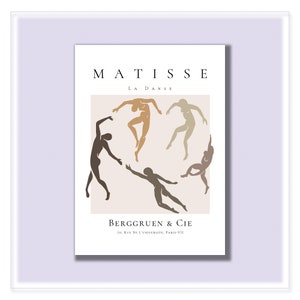 Henri Matisse - the Dance - DIGITAL PRINT. Neutral Boho Wall Art ...