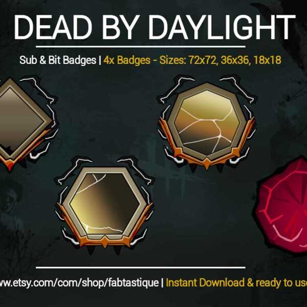 Dbd Prestige Badges - Etsy