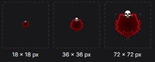 12x Dead by Daylight Sub Badges Twitch DBD Survivor Rank Badges Twitch ...