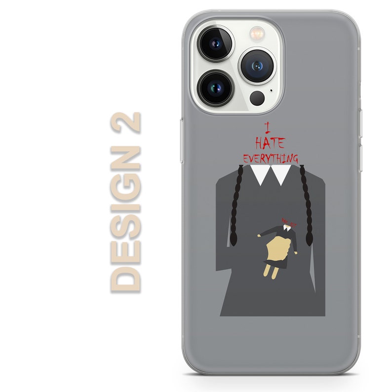 Wednesday Phone Case, Wednesday iPhone Case for iPhone 14 13 12 11 Pro ...