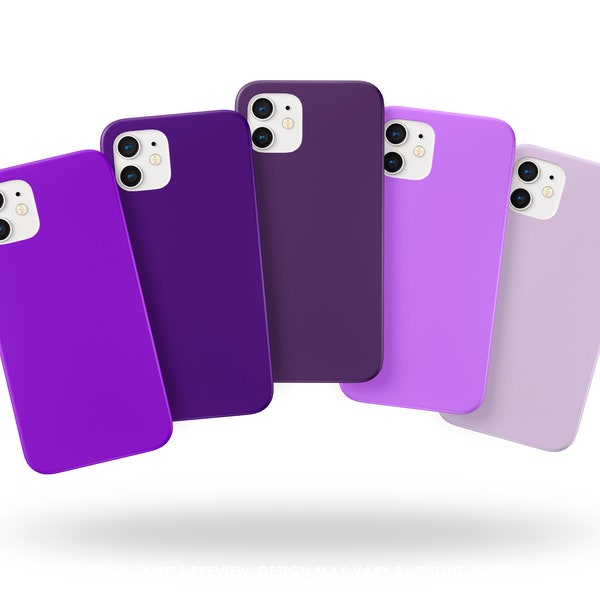 Purple iPhone Case - Etsy