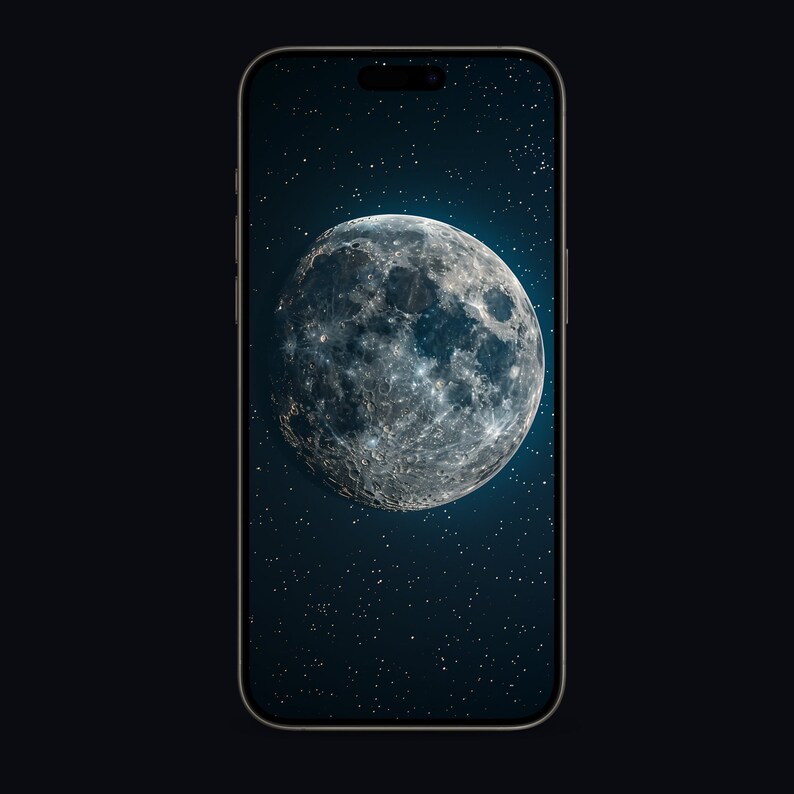 Moon Phone Background, 10x iPhone Wallpaper, Lunar Phone Background ...