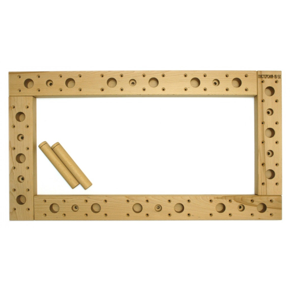 Pegboard Pegline | Grip Strength Trainer for Climbing, Crossfit & Ninja ...