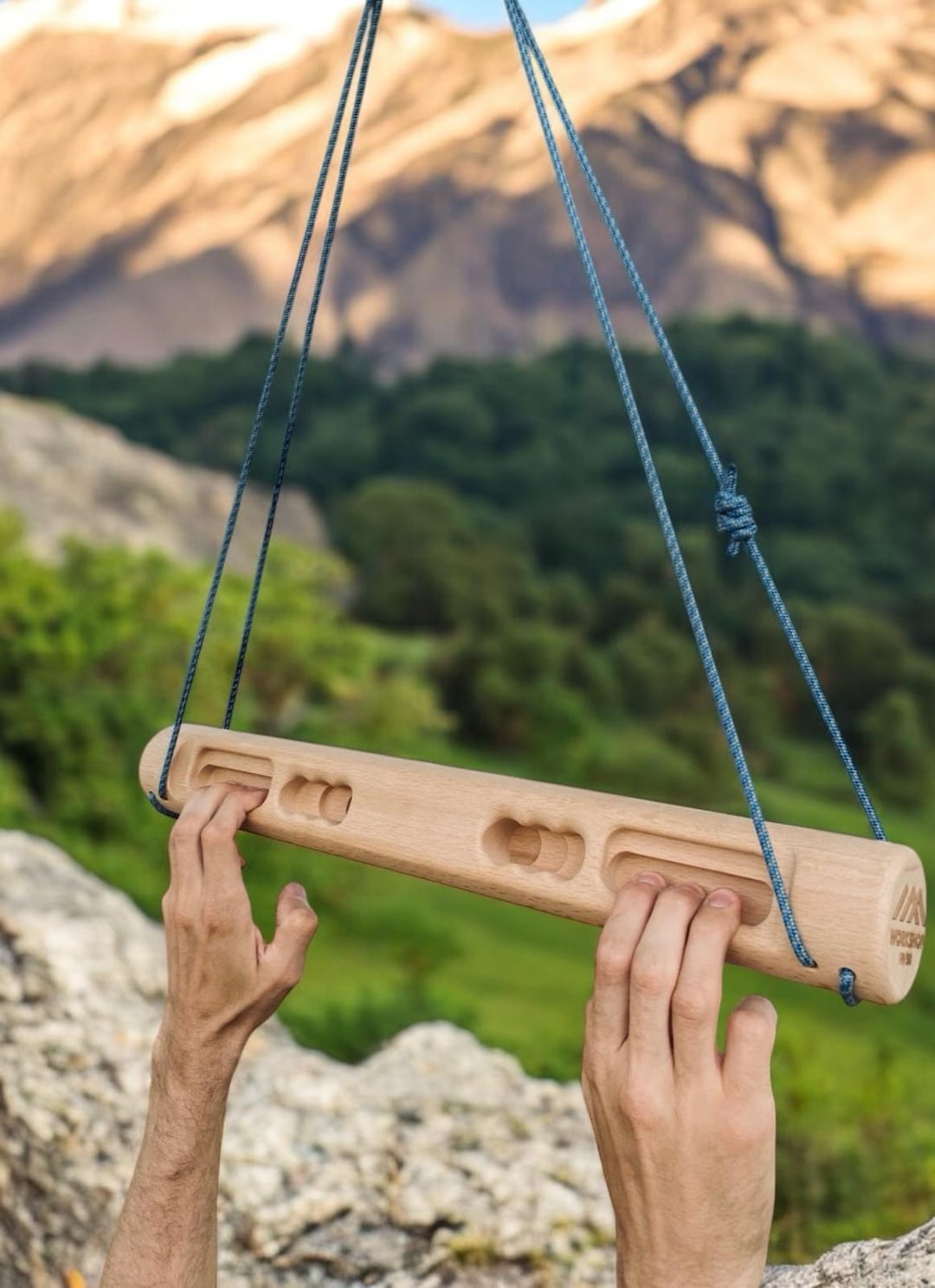 Portobella Portable Travel Hangboard | Compact Fingerboard for Climbing ...