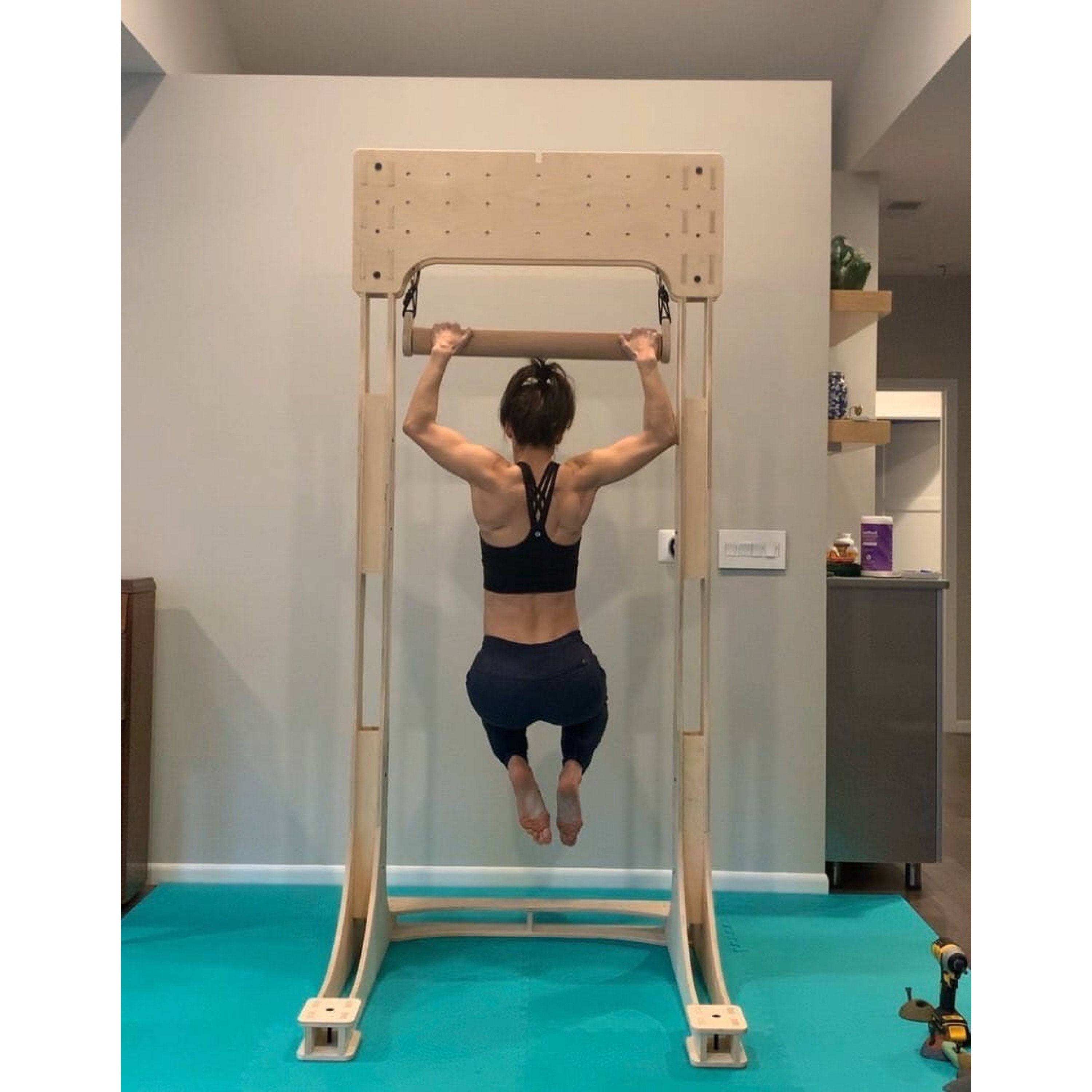 Climbing Stand Rack 2.3m for Home Gym | Finger Strength Training ...