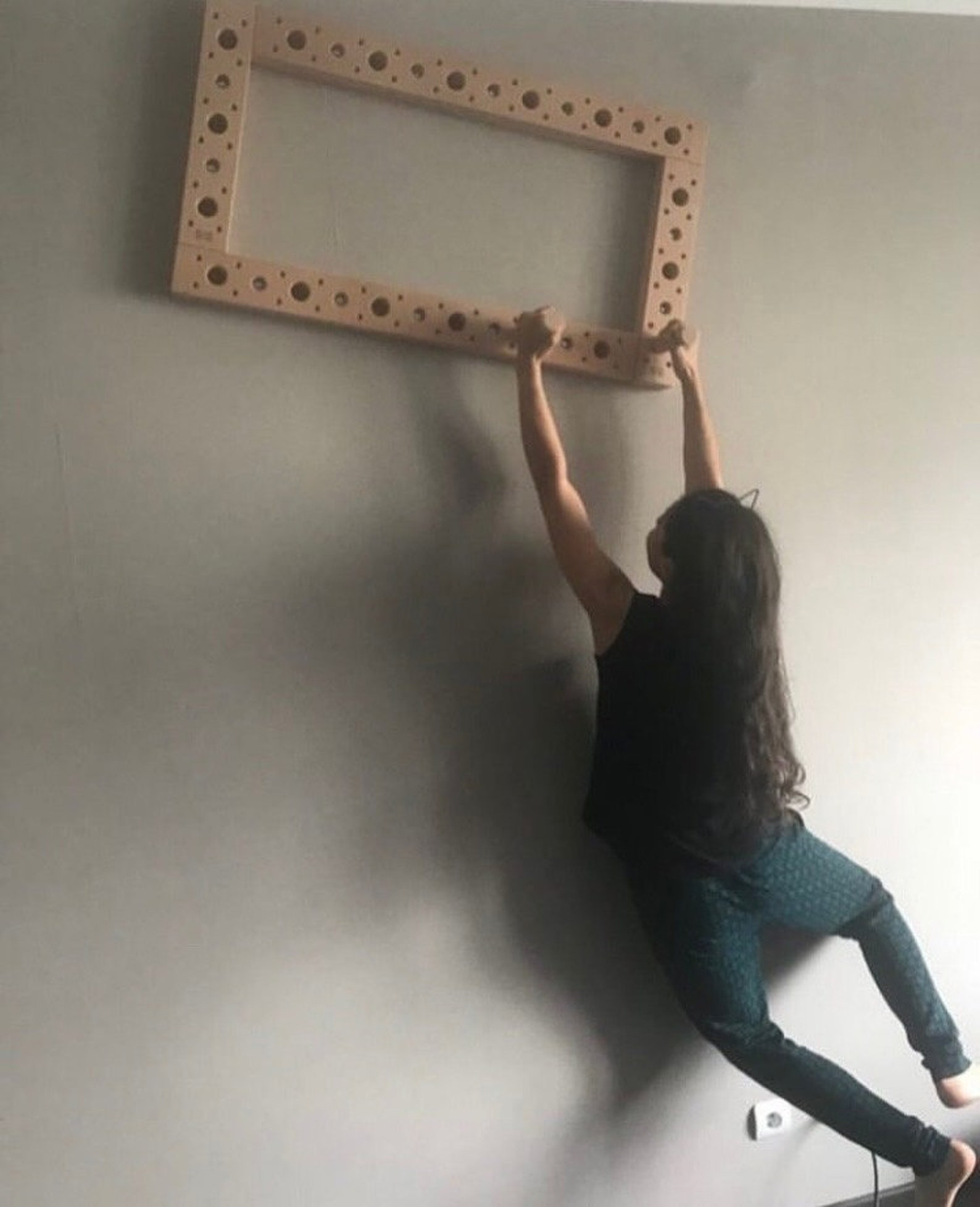 Pegboard Pegline | Grip Strength Trainer for Climbing, Crossfit & Ninja ...