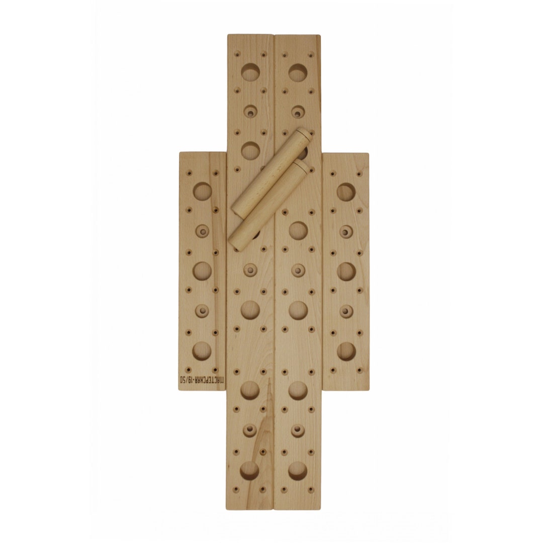 Pegboard Pegline | Grip Strength Trainer for Climbing, Crossfit & Ninja ...