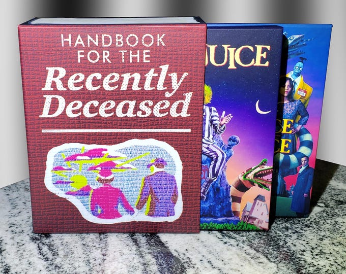 Beetlejuice Movie Collection Custom Boxset, Hardbox Outer Case W/ Inner ...