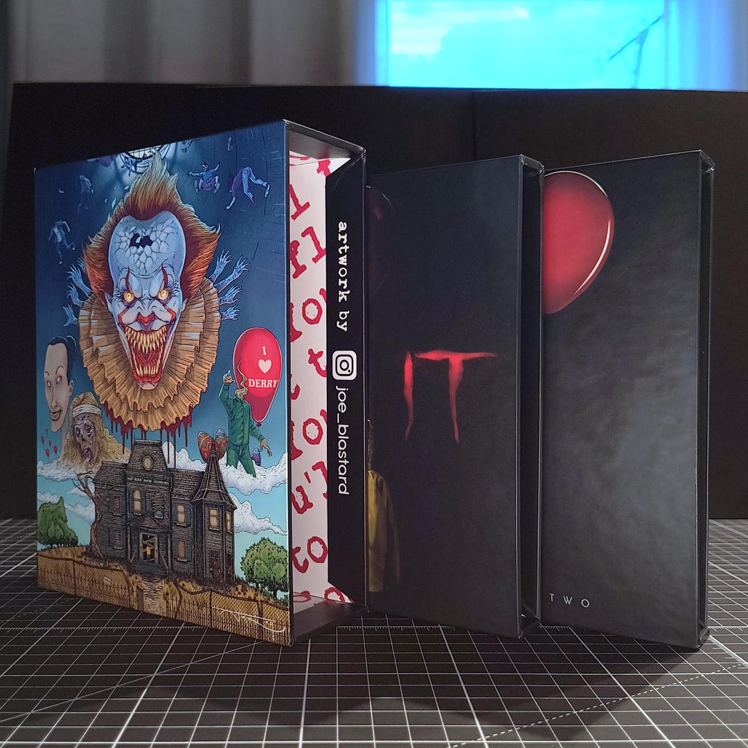 IT Chapter 1 & Chapter 2 Boxset (NO MOVIES!) - Etsy