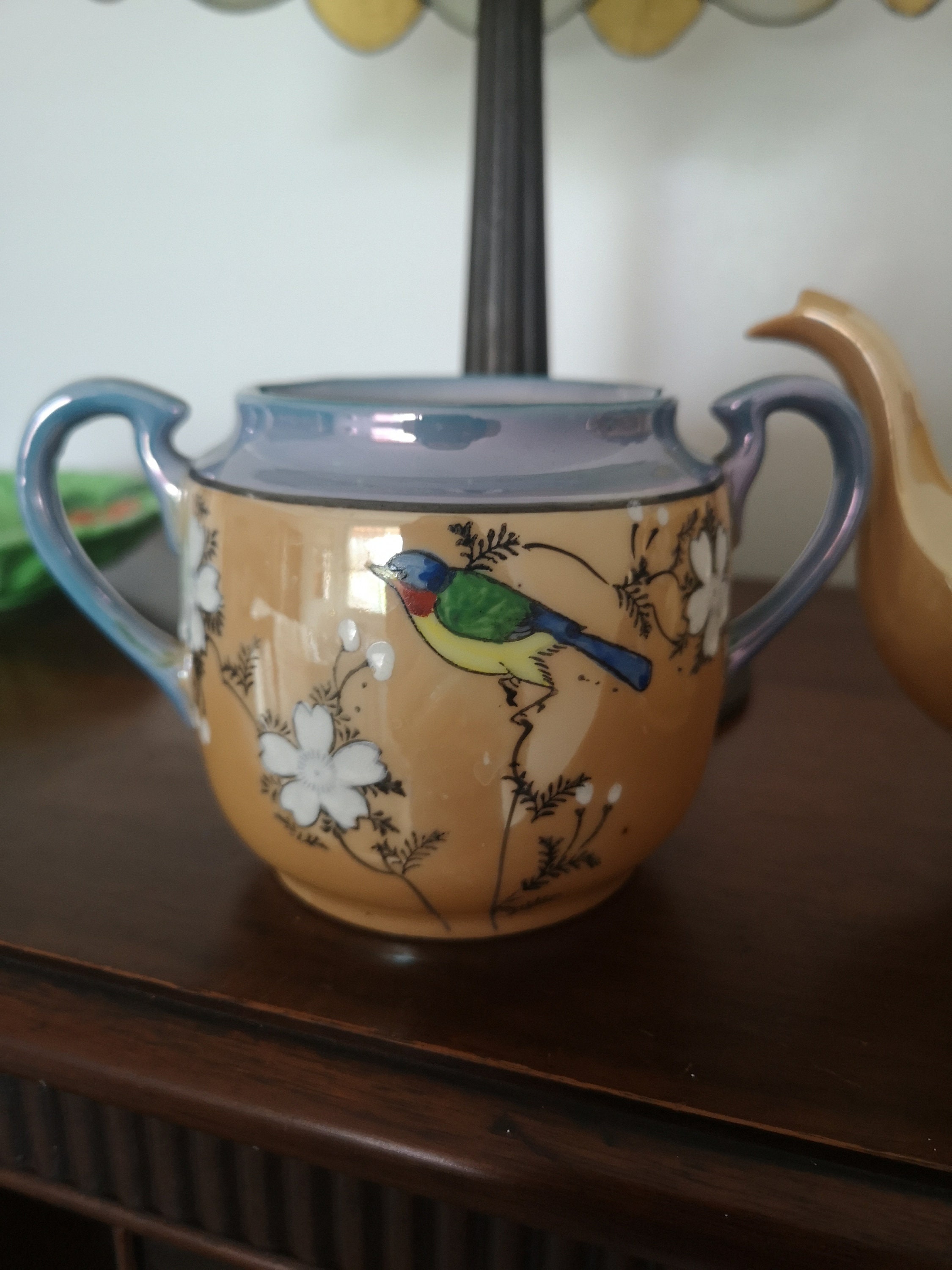 Japanese Lusterware Tea Set - Etsy