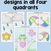 Spring Coordinate Plane Graphing Pictures Four Quadrant Math Activity ...