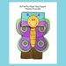 Butterfly Paper Bag Puppet | Spring Craft Activity for Classroom or ...