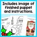 Santa Claus Paper Bag Puppet Christmas Craft Activity for Kids - Etsy