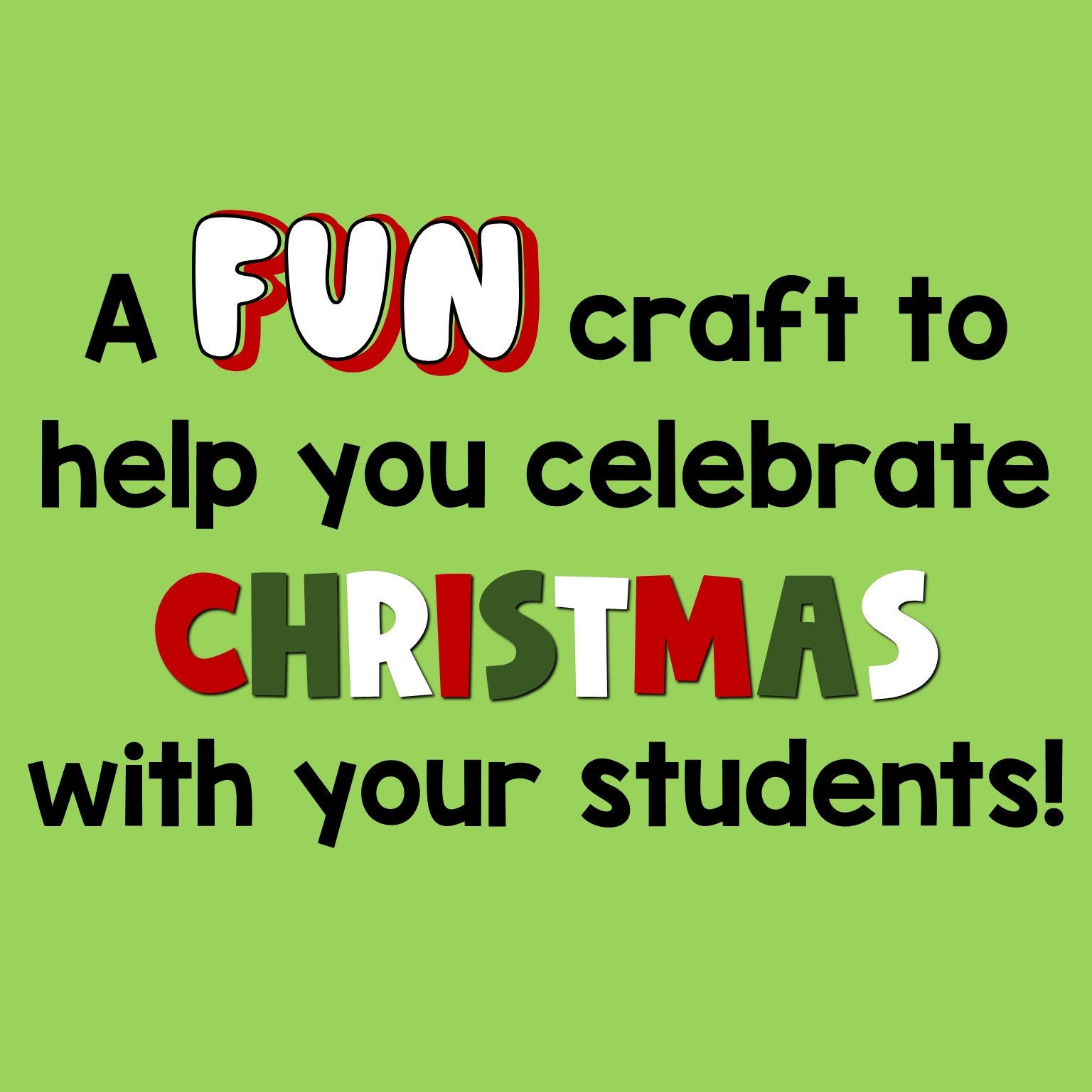 Christmas Tree Paper Bag Puppet | Christmas Craft Activity for December ...