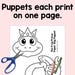 The Frog Prince Story Fun Paper Bag Puppet Craft Activity for Kids - Etsy