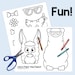 Fun Llama Paper Bag Puppet Craft Activity for Kids - Etsy