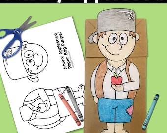 Summer Shark Paper Bag Puppet Kids Craft Activity - Etsy