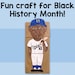 Black History Month | Jackie Robinson Baseball Paper Bag Puppet | Kids ...