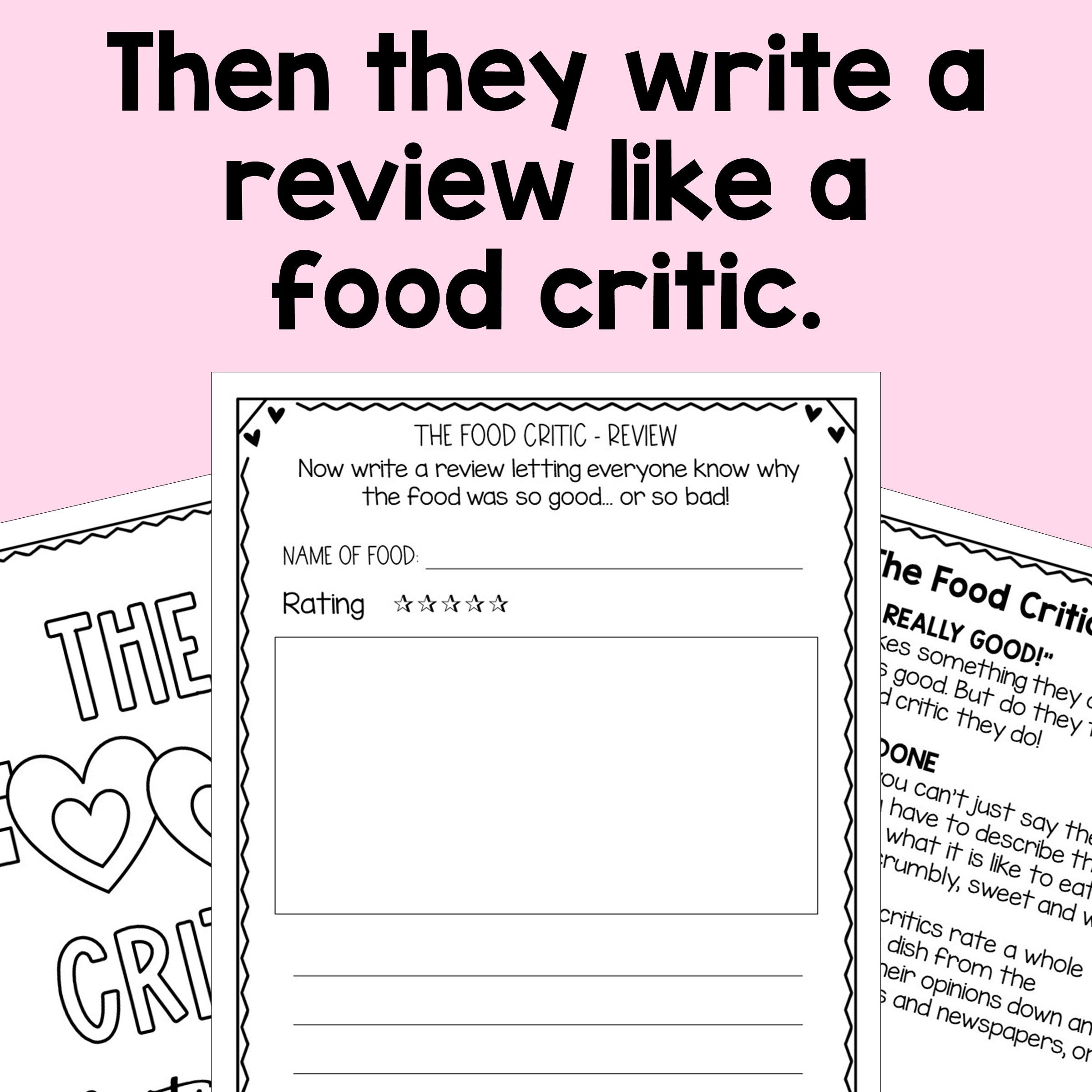 Valentine's Day Food Science Classroom or Homeschool Food Critic ...