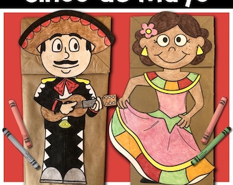 Pirate Paper Bag Puppets - Etsy