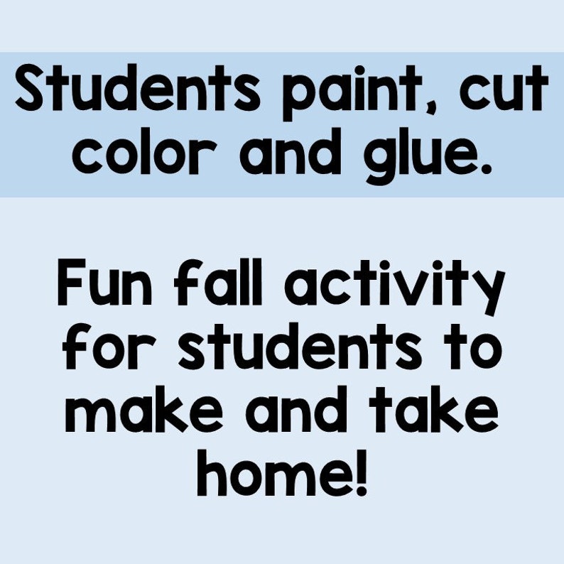 Fall Wreath Paper Plate Craft Activity for Kids - Etsy