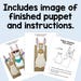 Fun Llama Paper Bag Puppet Craft Activity for Kids - Etsy
