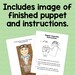 Women's History Month Paper Bag Puppet Amelia Earhart Craft Activity ...