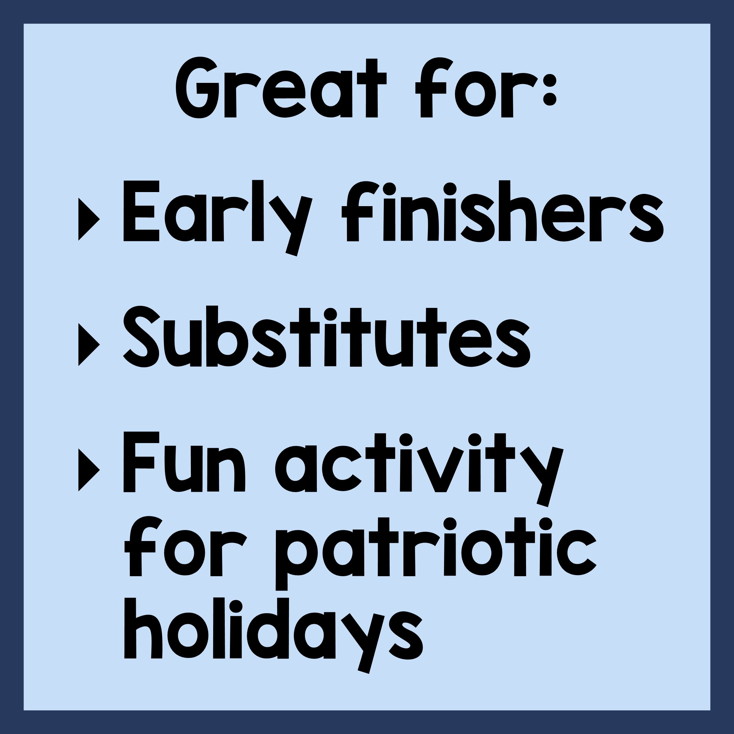 Patriotic Coordinate Plane Mystery Graphing Pictures in Quadrant I 5th ...