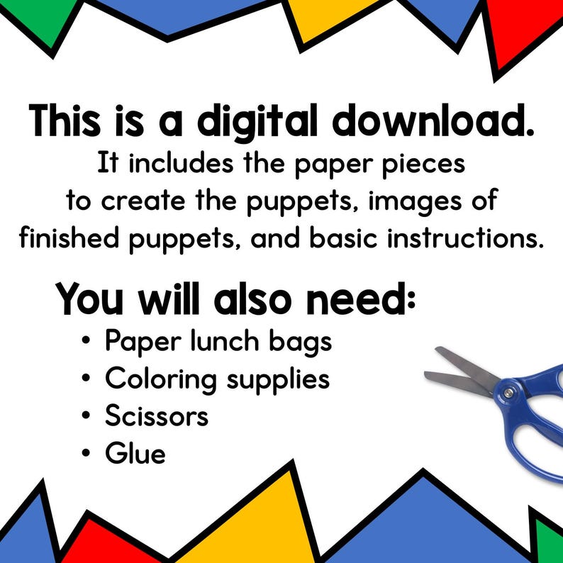 Jonah and the Whale or Big Fish, Paper Bag Puppets Bible Lesson Craft ...