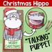 I Want a Hippopotamus for Christmas | Fun Hippo Paper Bag Puppet for ...