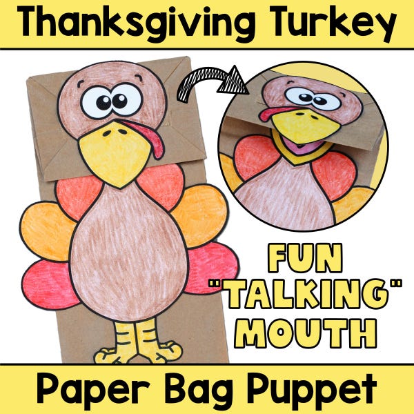 Turkey Paper Bags - Etsy