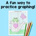 Spring Coordinate Plane Graphing Pictures Four Quadrant Math Activity ...