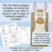 Fun Llama Paper Bag Puppet Craft Activity for Kids - Etsy