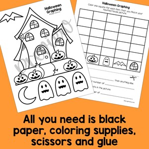 Halloween Graphing | Fun Math Craft Activity for Kids - Etsy