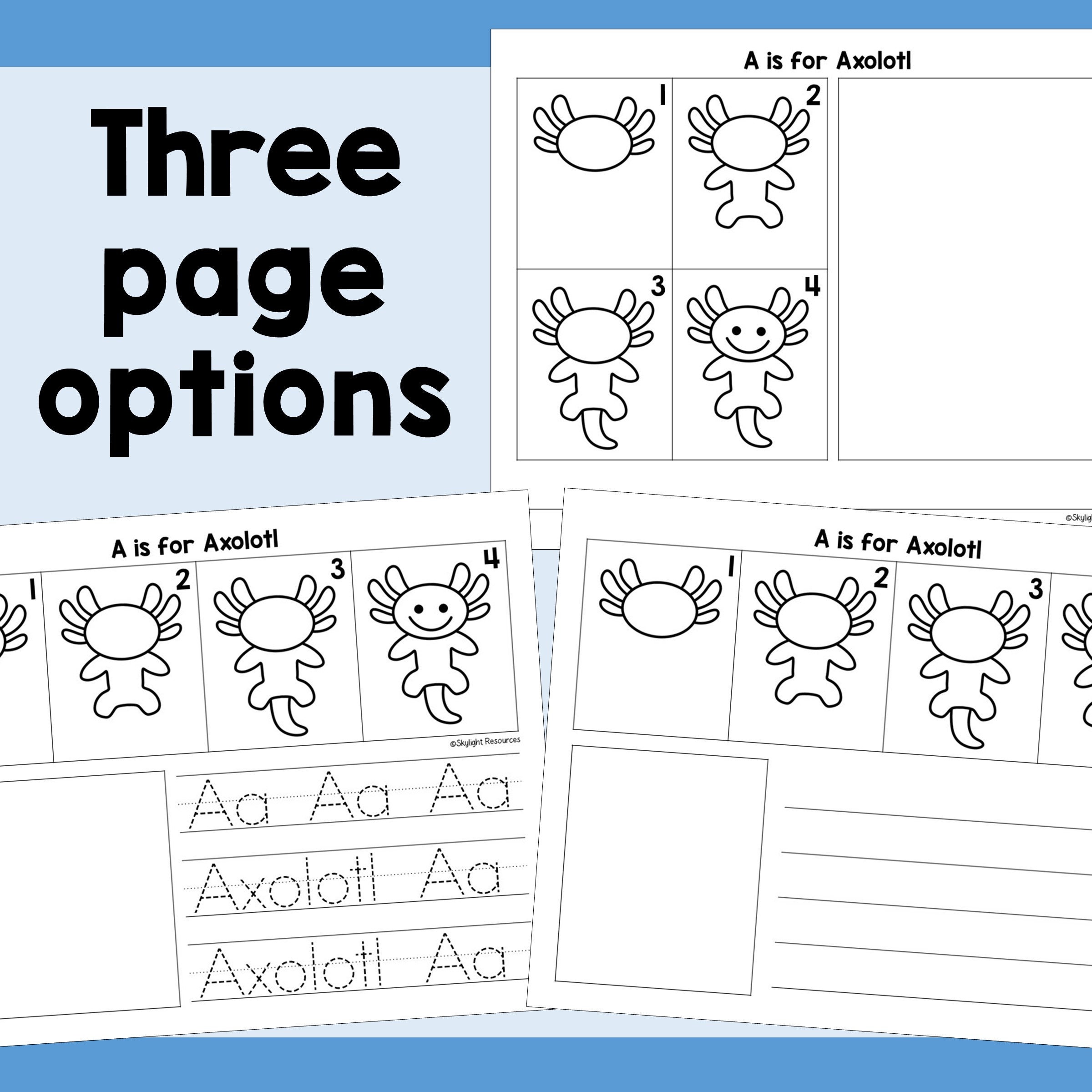 A to Z Animal Directed Drawings | Alphabet Writing Fun for Kids - Etsy
