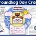 Groundhog Day Paper Plate Craft and Writing Activity Fun February ...