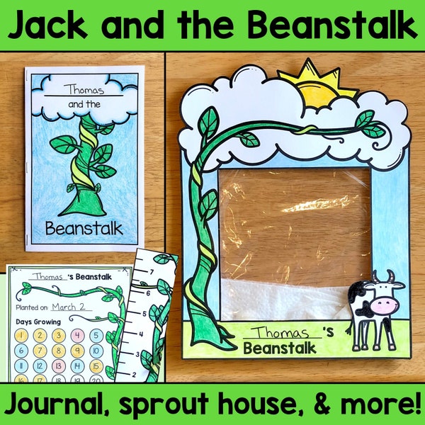 Life Cycle of a Bean Plant Foldable Kids' Craft Science Activity A4 and ...