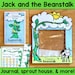 Jack and the Beanstalk Bean Growing Sprout House and Journal Activities for Classroom or Home - Etsy