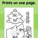 Christmas Tree Paper Bag Puppet Christmas Craft Activity for December ...