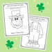 Leprechaun Paper Bag Puppet Kids St. Patrick's Day Craft Activity for ...